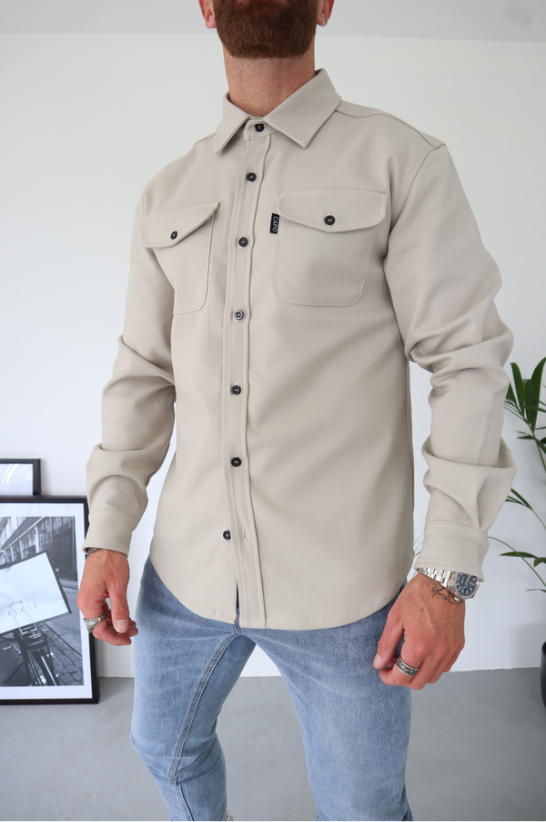 Capo OVERSHIRT - Light Stone – CAPO | Meaning Behind The Brand